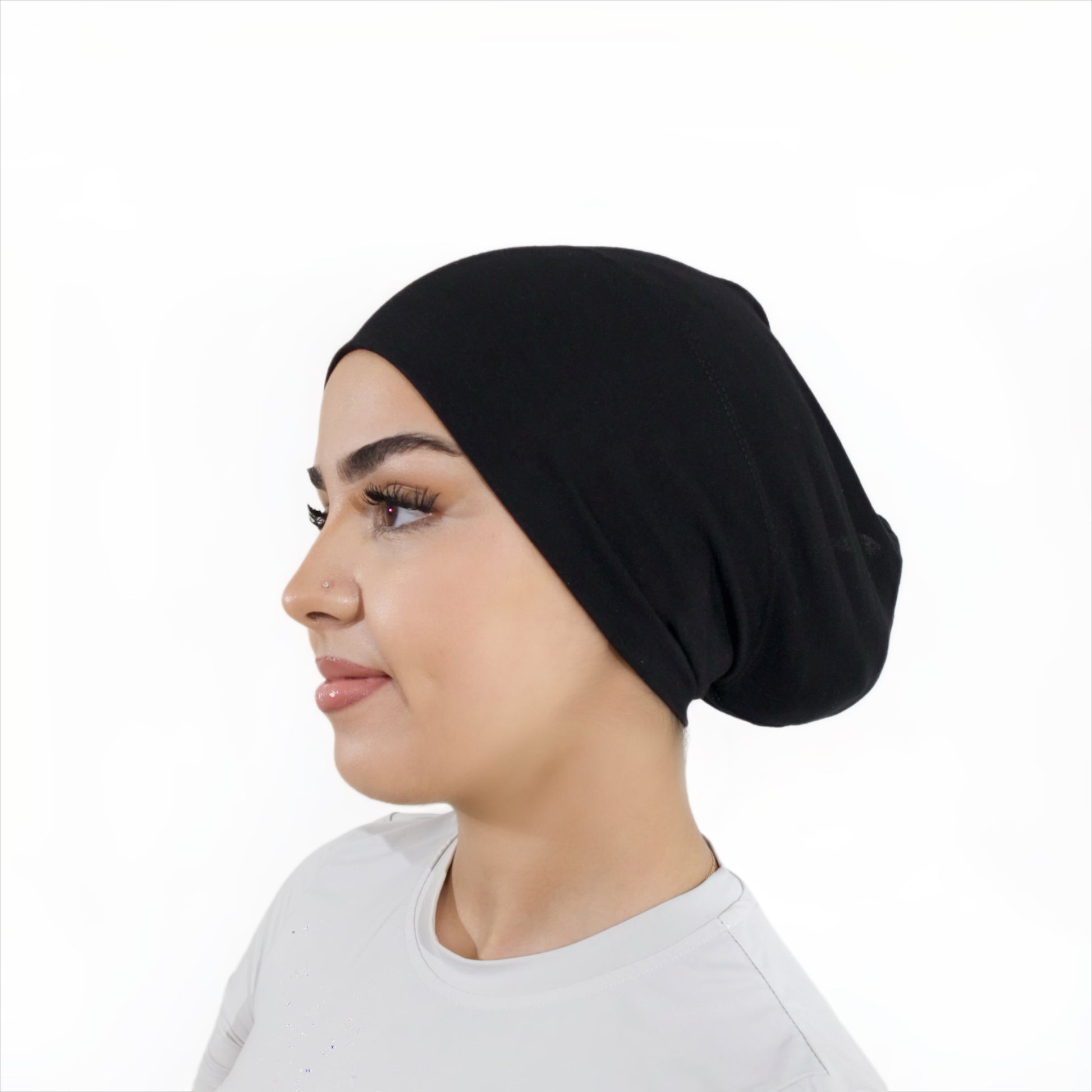 Under-cap in Black – ByHasanat
